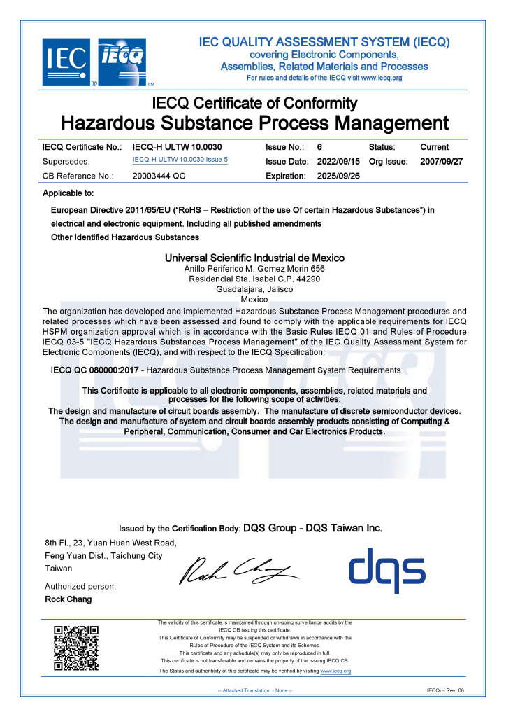 USI | Certification | USI Global